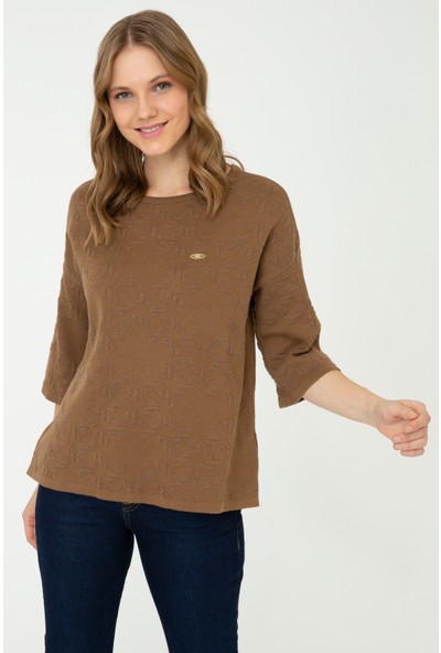 U.S. Polo Assn. Yeşil Triko Kazak 50237337-VR153 U.S. Polo Assn. Yeşil Triko Kazak 50237337-VR153