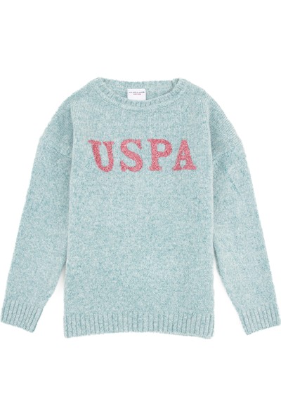 U.S. Polo Assn. Yeşil Triko Kazak 50241535-VR090 U.S. Polo Assn. Yeşil Triko Kazak 50241535-VR090