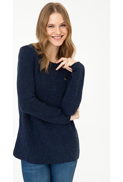 U.S. Polo Assn. Lacivert Triko Kazak 50237642-VR033 U.S. Polo Assn. Lacivert Triko Kazak 50237642-VR033