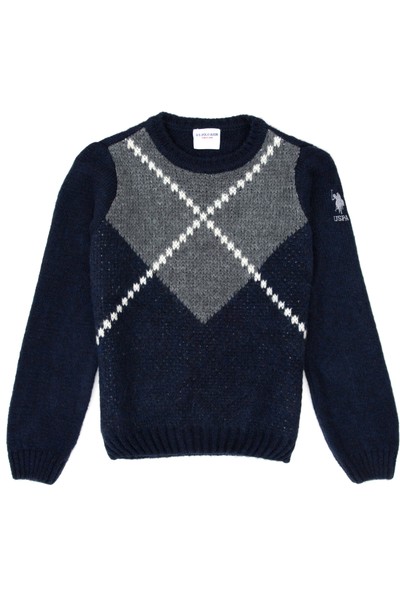 U.S. Polo Assn. Lacivert Triko Kazak 50237674-VR033