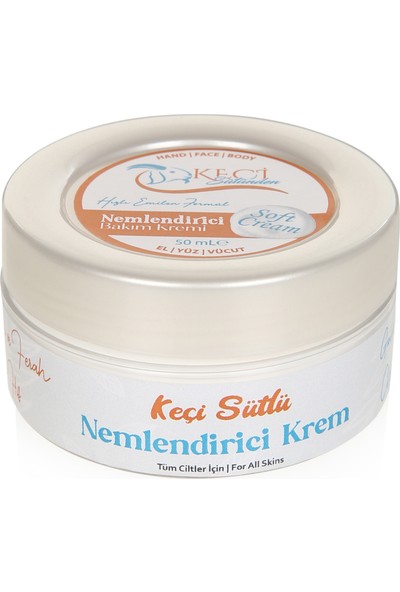 Keçi Sütünden Keçi Sütlü Nemlendirici Krem 50ML Keçi Sütünden Keçi Sütlü Nemlendirici Krem 50ML