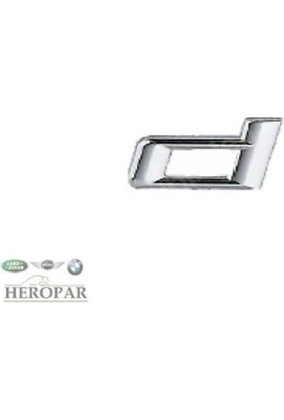 Heropar Bmw Uyumlu E34 E38 ve E39 D Yazı Eki Oem No 51148259331 Heropar Bmw Uyumlu E34 E38 ve E39 D Yazı Eki Oem No 51148259331