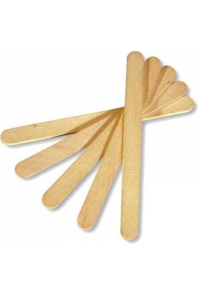 Herdilek Ağda Spatulası ve Tahta Dil Basacağı 100 Adet