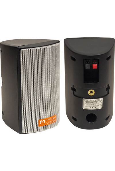 Magicvoice Mv-16 7.5 cm 30 Watt Sütun Hoparlör 2'li Takım Magicvoice Mv-16 7.5 cm 30 Watt Sütun Hoparlör 2'li Takım