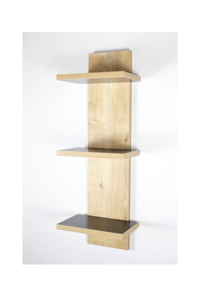 Carniella Duvar Rafı Kitaplık 3 Bölmeli Carniella Duvar Rafı Kitaplık 3 Bölmeli