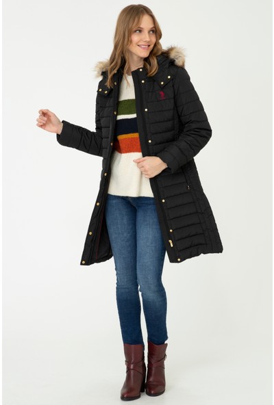 U.S. Polo Assn. Bayan Siyah Kaban Sentetik U.S. Polo Assn. Bayan Siyah Kaban Sentetik