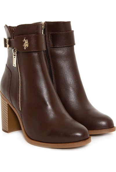 U.S. Polo Assn. Bayan Kahverengi Ayakkabı