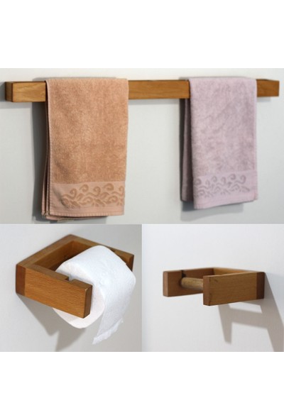 Vune Concept Ahşap Banyo Seti Vune Concept Ahşap Banyo Seti