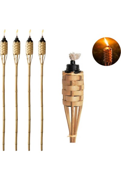 4 Adet 90 cm Bambu Gösteri Ateşi 4 Adet 90 cm Bambu Gösteri Ateşi