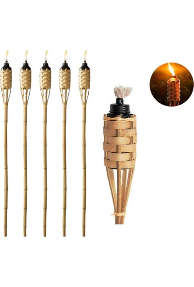 5 Adet 90 cm Bambu Gösteri Ateşi 5 Adet 90 cm Bambu Gösteri Ateşi