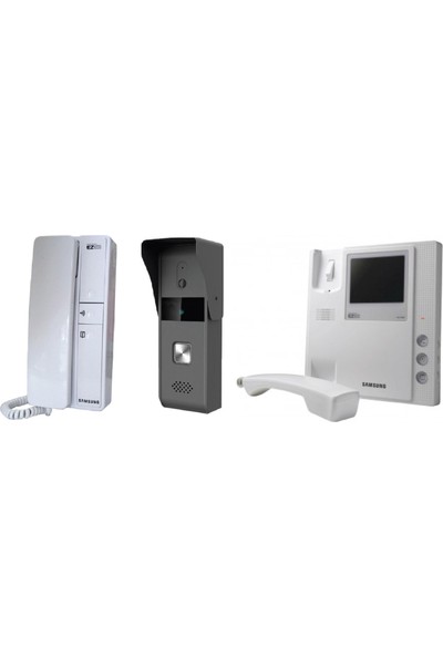 Samsung SHT-4004XA-EN Diafon Görüntülü Kapı Telefon Seti (Analog)