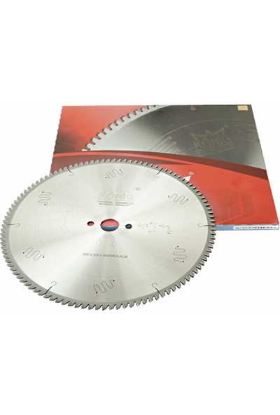 König Elmas Uçlu Alüminyum ve Pvc (Sessiz) Daire Testere Alm 350X3,6X30X108 König Elmas Uçlu Alüminyum ve Pvc (Sessiz) Daire Testere Alm 350X3,6X30X108