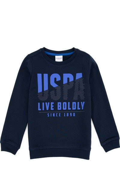 U.S. Polo Assn. Erkek Çocuk Lacivert Sweat Shirt