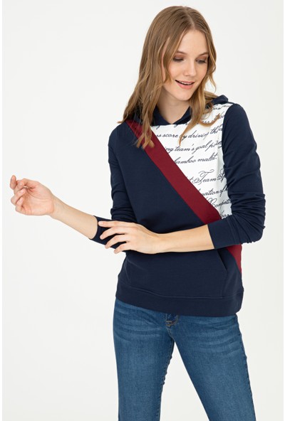 U.S. Polo Assn. Lacivert Sweatshirt 50240771-VR033