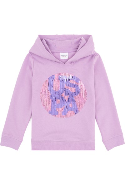 U.S. Polo Assn. Pembe Sweatshirt 50240533-VR034 U.S. Polo Assn. Pembe Sweatshirt 50240533-VR034