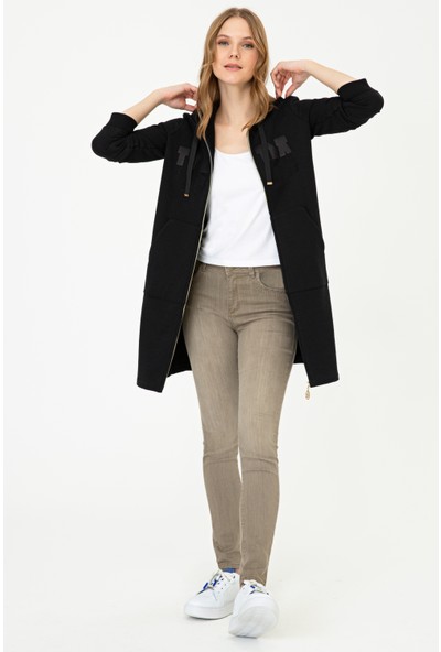 U.S. Polo Assn. Siyah Sweatshirt 50240733-VR046