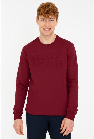 U.S. Polo Assn. Kırmızı Sweatshirt Basic 50237233-VR014 U.S. Polo Assn. Kırmızı Sweatshirt Basic 50237233-VR014