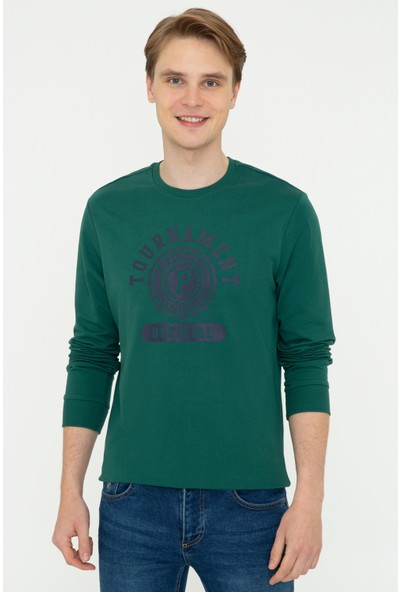 U.S. Polo Assn. Yeşil Sweatshirt 50247408-VR101