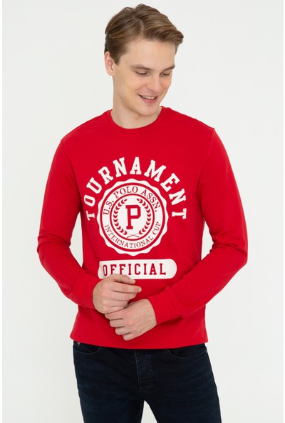 U.S. Polo Assn. Kırmızı Sweatshirt 50247408-VR097