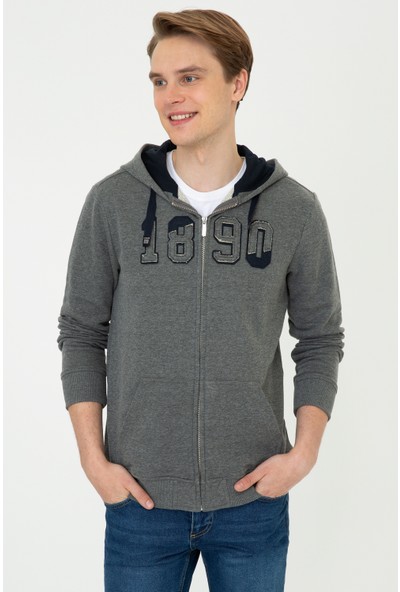 U.S. Polo Assn. Gri Sweatshirt 50243959-VR081