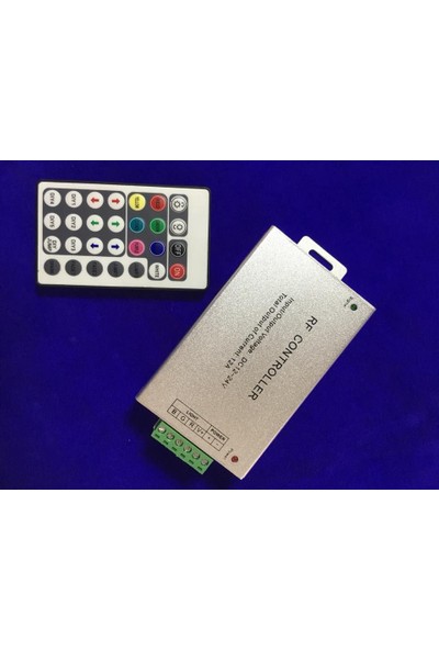 Has Yılmaz Rgb Şerit LED Kontrol Cihazı 7 Renk 12 Amper - 28 Tuşlu Şerit LED Kontrol Kumandası Has Yılmaz Rgb Şerit LED Kontrol Cihazı 7 Renk 12 Amper - 28 Tuşlu Şerit LED Kontrol Kumandası