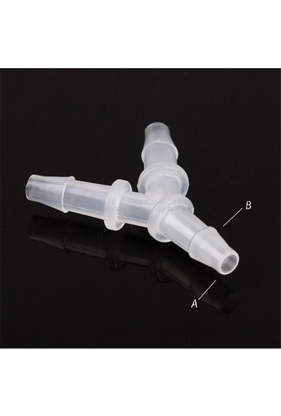 Has Yılmaz 3x4 Y Hortum Konnektör Beyaz 100 Adet - 3 Yollu Boru Bağlantı Ekipmanı