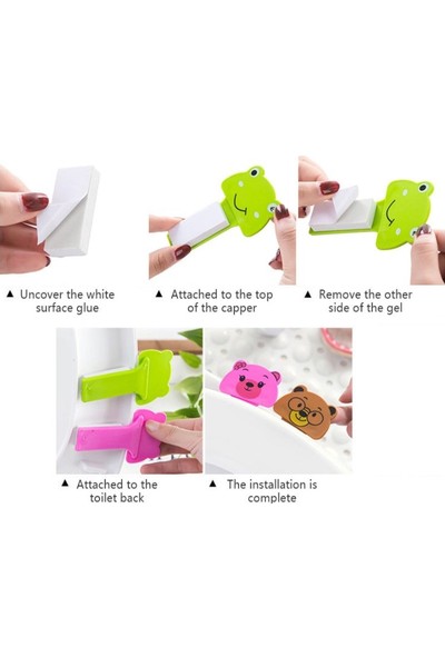 Evdeki Çarşı Klozet Kapağı Hijyenik Kaldırma Aparatı