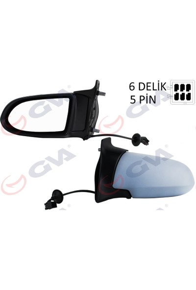 Dış Dikiz Aynası Sol Zafıra A 99 Elektrikli Isıtmalı Astarlı Asferik 5 Fiş VM-169EHPL 6207077 Dış Dikiz Aynası Sol Zafıra A 99 Elektrikli Isıtmalı Astarlı Asferik 5 Fiş VM-169EHPL 6207077