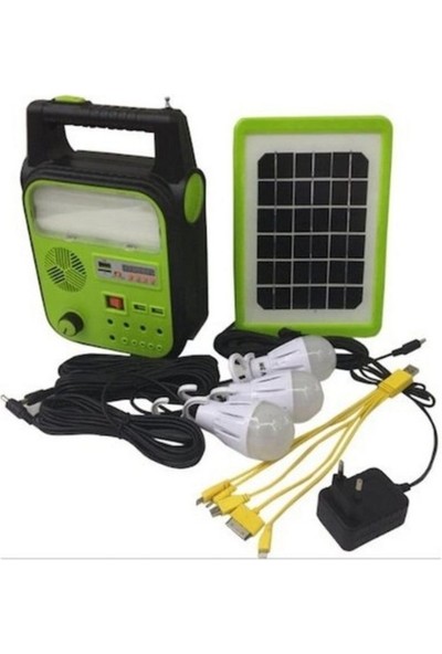 Evdeki Çarşı GS-902P Güneş Enerjili Solar Aydınlatma Sistemi