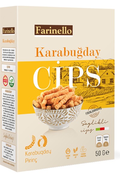 Farinello Karabuğday Cips Farinello Karabuğday Cips