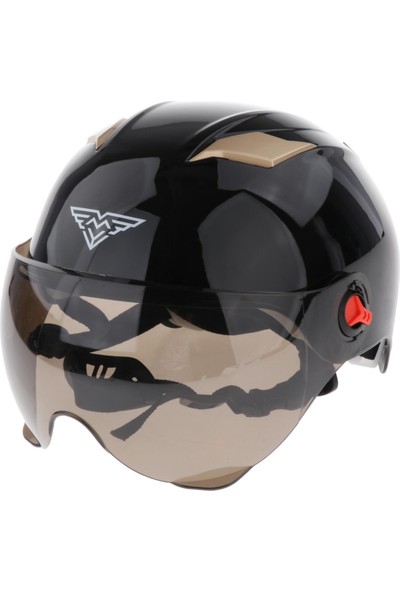 Homyl Yarım Açık Yüz Motosiklet Kask (Yurt Dışından)