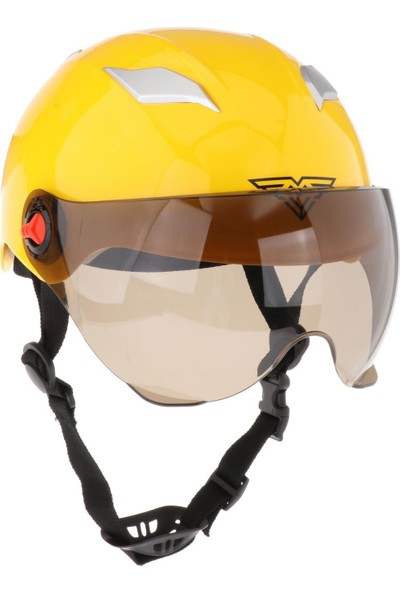 Homyl Yarım Açık Yüz Motosiklet Kask (Yurt Dışından)