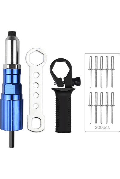 Beauty Life Elektrikli Perçin Aracı 2.4mm-4.8mm Perçin Somunu Aracı 2 (Yurt Dışından) Beauty Life Elektrikli Perçin Aracı 2.4mm-4.8mm Perçin Somunu Aracı 2 (Yurt Dışından)