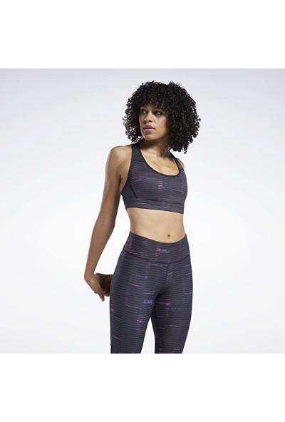 Reebok GT3168 Ts Runlux Racer Kadın Siyah Spor Bra