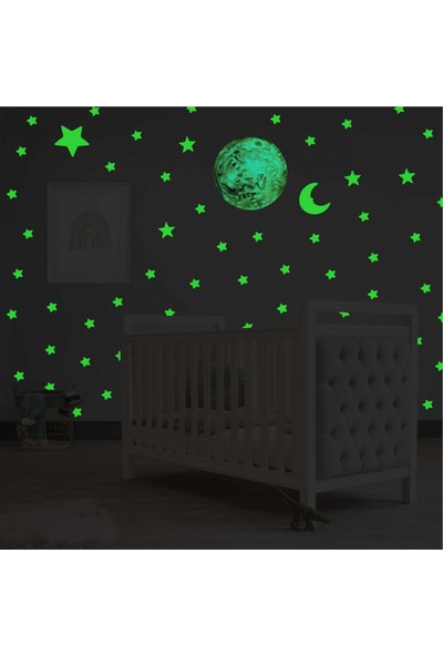 Mobgift 25’li Fosforlu Ay Yıldız Sticker Karanlıkta Parlayan Duvar Tavan Süsü Mobgift 25’li Fosforlu Ay Yıldız Sticker Karanlıkta Parlayan Duvar Tavan Süsü