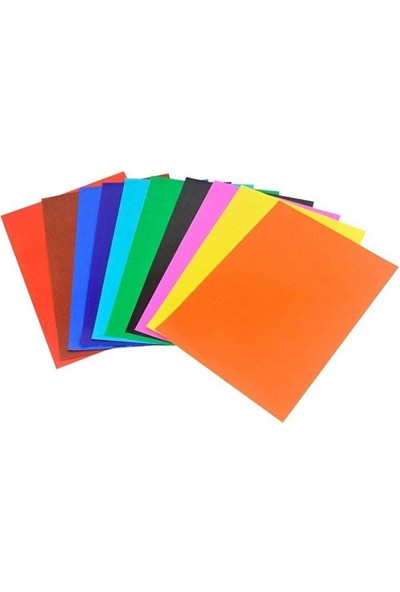 Meteksan Elişi Kağıdı A4 Parlak Poşet Canlı Renkler 10'lu Meteksan Elişi Kağıdı A4 Parlak Poşet Canlı Renkler 10'lu
