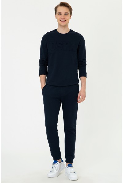 U.S. Polo Assn. Erkek Lacivert Örme Pantolon 50244472-VR033