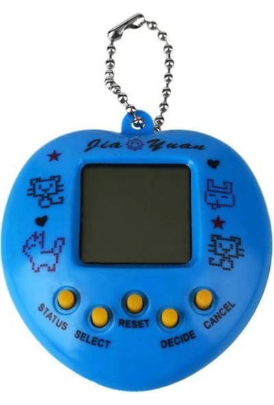 Nostaljik Lezzetler Nostaljik Kalp Sevimli Sanal Bebek Mavi