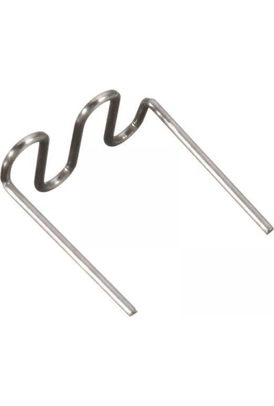 2x 100 Adet Sıcak Zımba Araba Tampon Plastik Kaynak Onarım Aracı Dalga Zımba 0.6mm