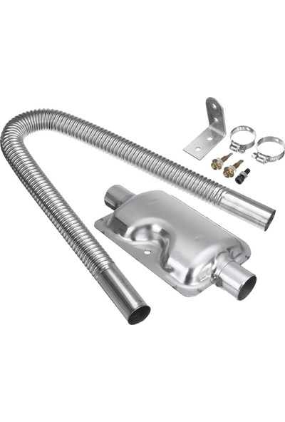 Araba Egzoz Borusu Susturucu Susturucu Kiti Kelepçeleri Park Hava Dizel Isıtıcı Için Araba Egzoz Borusu Susturucu Susturucu Kiti Kelepçeleri Park Hava Dizel Isıtıcı Için