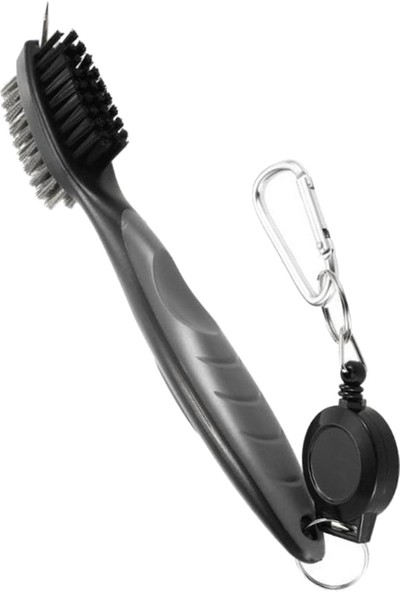 Strade Store Golf Kulübü Fırça Temizleyici Geri Çekilebilir Zip Hattı Oluk Temizleme Aracı Siyah (Yurt Dışından)