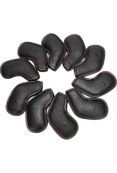 Strade Store 10X Pu Deri Golf Kulübü Demir Kapak Koruyucu Başkanı Evrensel Fit Siyah (Yurt Dışından) Strade Store 10X Pu Deri Golf Kulübü Demir Kapak Koruyucu Başkanı Evrensel Fit Siyah (Yurt Dışından)