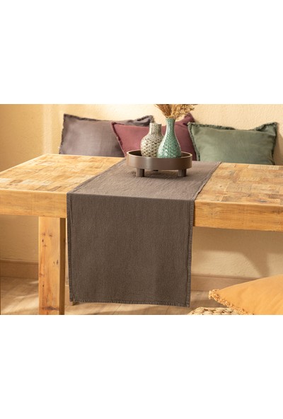 English Home Grandeur Pamuk Runner 40 x 150 cm Kahve English Home Grandeur Pamuk Runner 40 x 150 cm Kahve