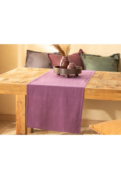 English Home Grandeur Pamuk Runner 40 x 150 cm Mürdüm English Home Grandeur Pamuk Runner 40 x 150 cm Mürdüm