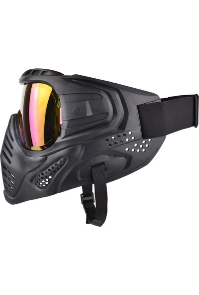 Strade Store Taktik Tam Yüz Maskesi Solunum Cs Göz Koruyucu Guard Renkli Lens (Yurt Dışından) Strade Store Taktik Tam Yüz Maskesi Solunum Cs Göz Koruyucu Guard Renkli Lens (Yurt Dışından)