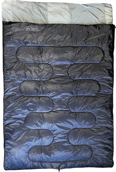 My Lizbon Çift Kişilik Uyku Tulumu - Gri