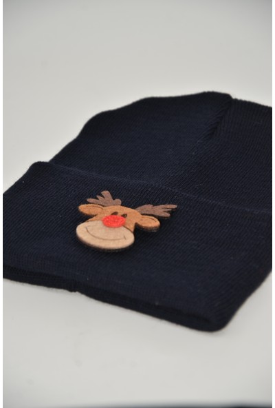 Moxxo Sevgililer Günü Özel Koleksiyonu Geyik Figürlü Siyah Renk Unisex Unisex Hediyelik Bere Moxxo Sevgililer Günü Özel Koleksiyonu Geyik Figürlü Siyah Renk Unisex Unisex Hediyelik Bere