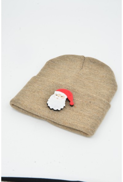 Moxxo moxxo Yılbaşı Özel Koleksiyonu Noel Baba Figürlü Kahverengi Unisex Hediyelik Bere Moxxo moxxo Yılbaşı Özel Koleksiyonu Noel Baba Figürlü Kahverengi Unisex Hediyelik Bere