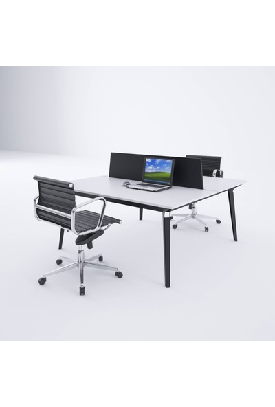 Tuundesign Nova Ikili Çalışma Masası Beyaz Tuundesign Nova Ikili Çalışma Masası Beyaz