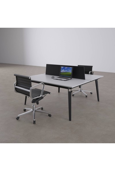 Tuundesign Nova Ikili Çalışma Masası Beyaz Tuundesign Nova Ikili Çalışma Masası Beyaz
